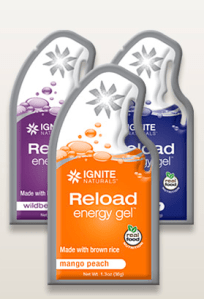 Ignite Naturals: Reload Energy Gel and InRefresh Electrolytes - Run Oregon